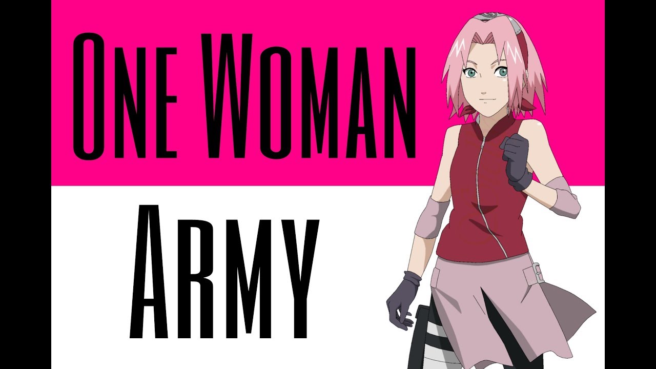 Sakura Amv One Woman Army Youtube