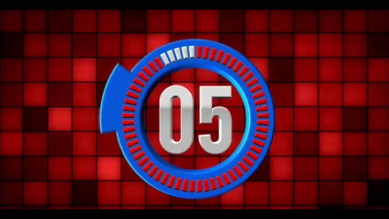 Minute to Win It: Timer #5, Version 2 - YouTube