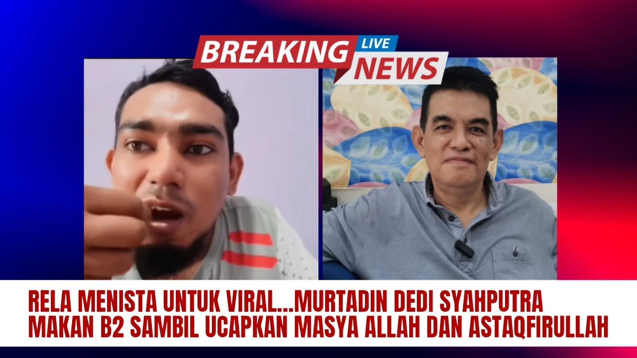 RELA MENISTA DEMI VIRAL, MURTADIN DEDI SYAHPUTRA MKN B2 SAMBIL UCAPKAN ...