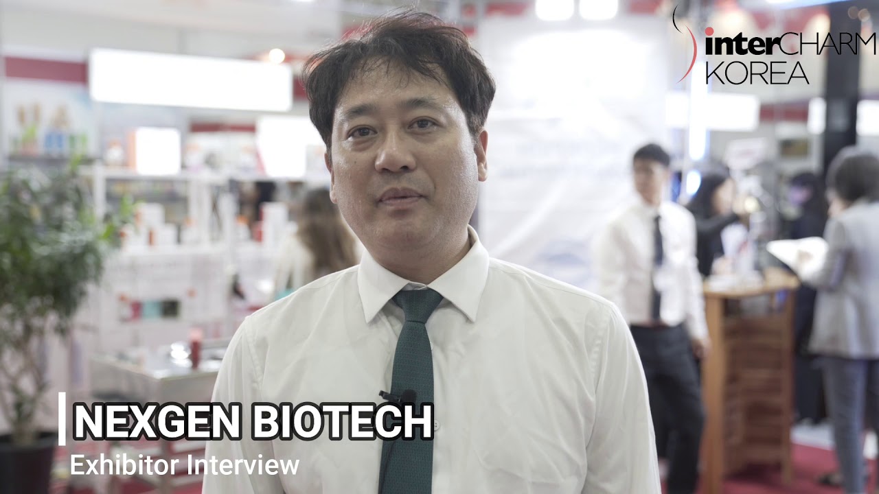 InterCHARM Korea Exhibitor Interview | NEXGEN BIOTECH - YouTube