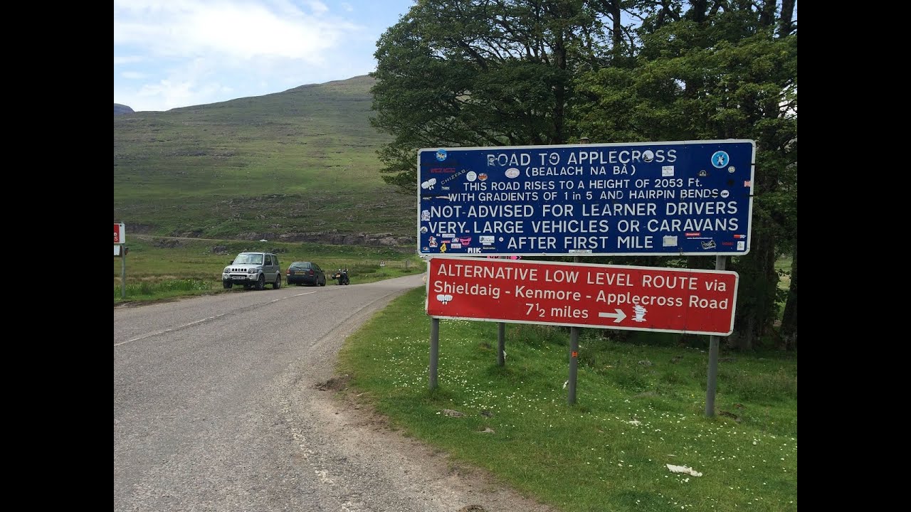 Applecross Pass - YouTube