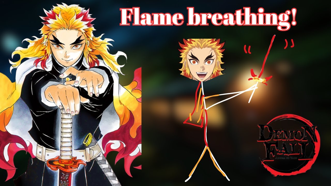 Flame breathing showcase and combos in demonfall, roblox | EmuSensei ...