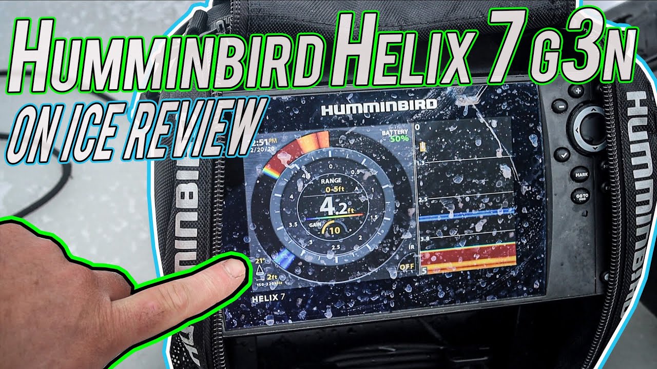 Humminbird Helix 7 G3N Review of All Season Package on the Ice ...