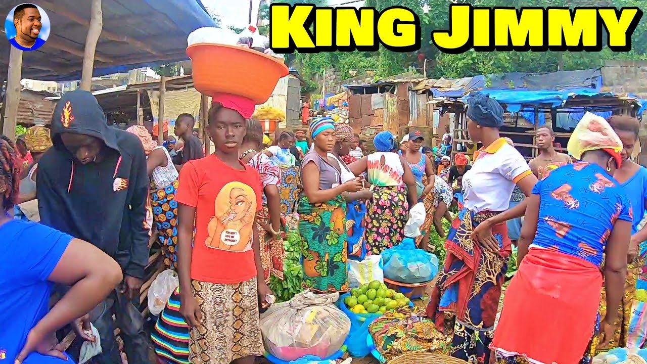 KING JIMMY - The Oldest Market - Freetown 🇸🇱 VLog 2022 - Explore With ...