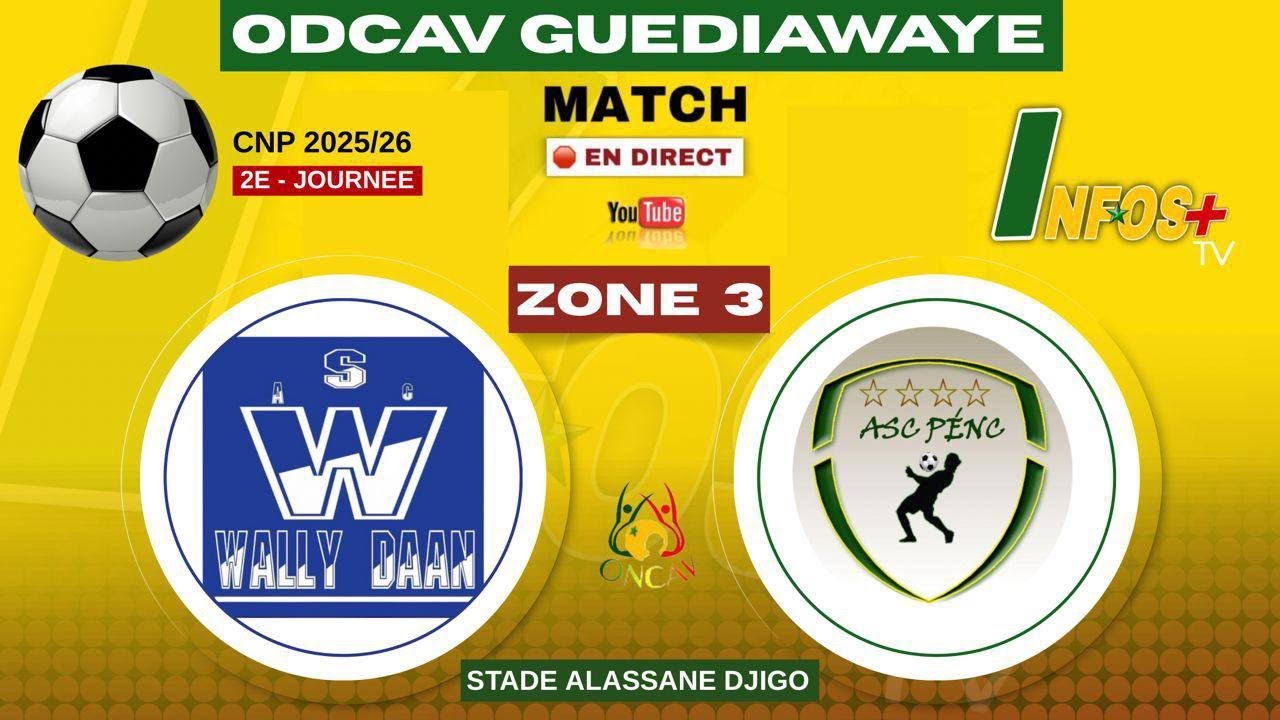 EN DIRECT NAVETANE GUEDIAWAYE ZONE 3 / WALLY DANN VS PENC - YouTube