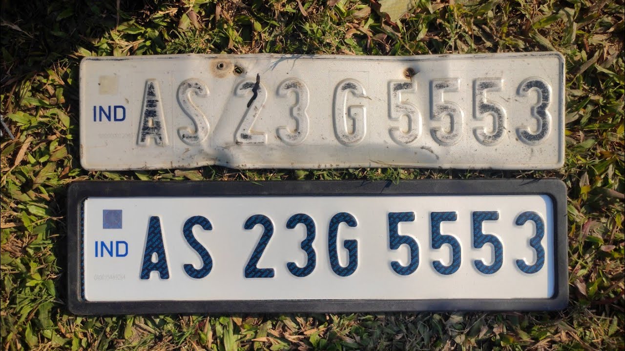 How to apply for HSRP High Security Registration Plate | Full ...