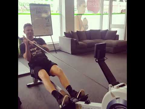 Fishing practice at the gym. - YouTube