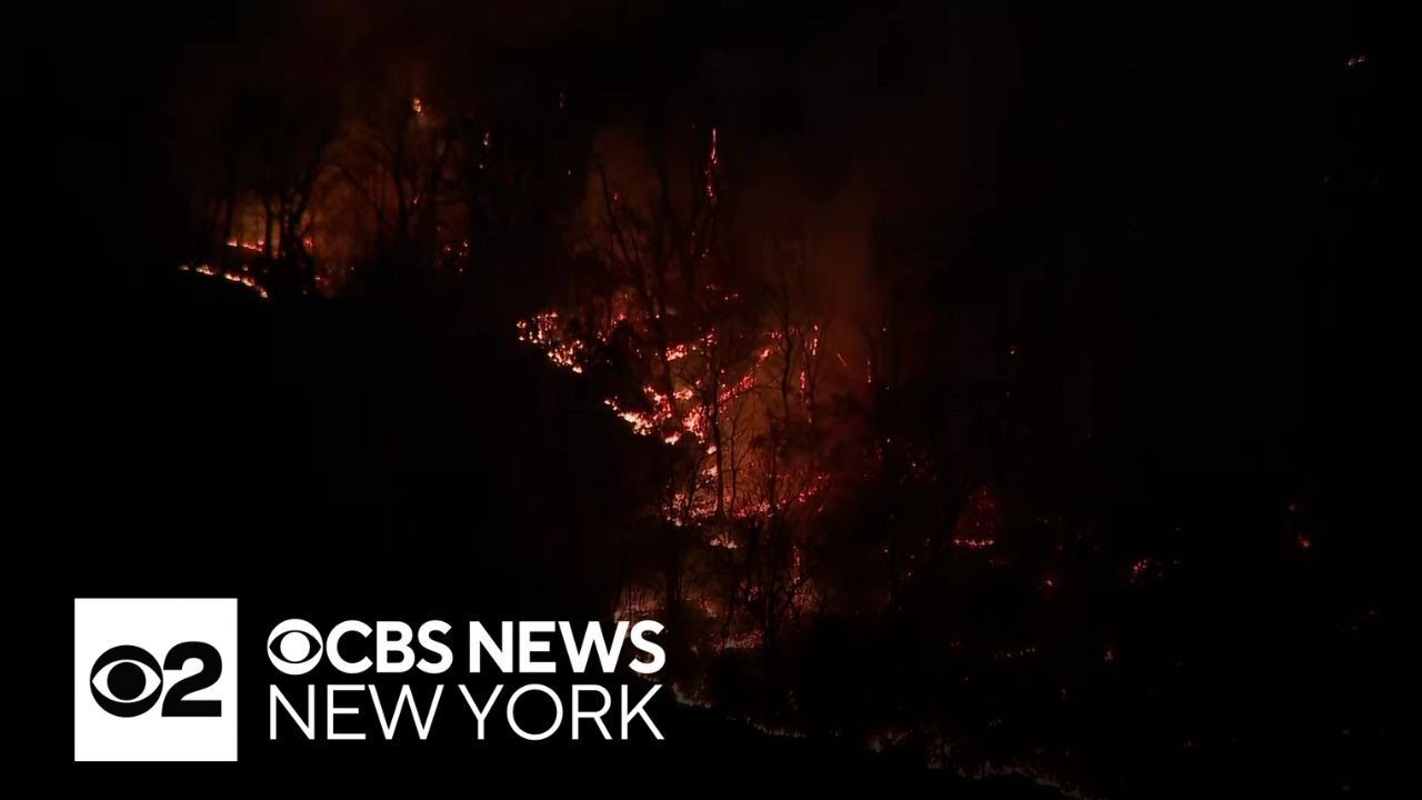 Over 100 families evacuated due to Jennings Creek wildfire in New York ...