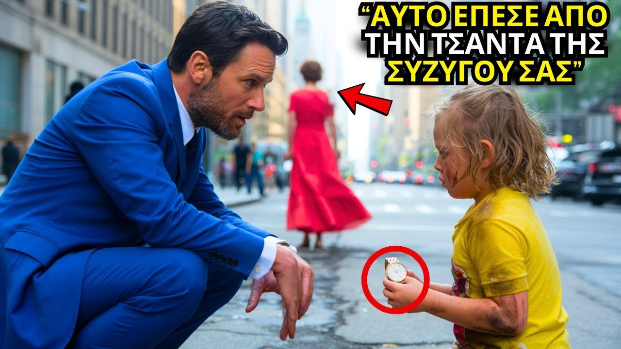"ΚΥΡΙΕ, ΑΥΤΟ ΕΠΕΣΕ ΑΠΟ ΤΗ ΣΥΖΥΓΟ ΣΑΣ" είπε φτωχό κορίτσι δίνοντας ρολόι ...
