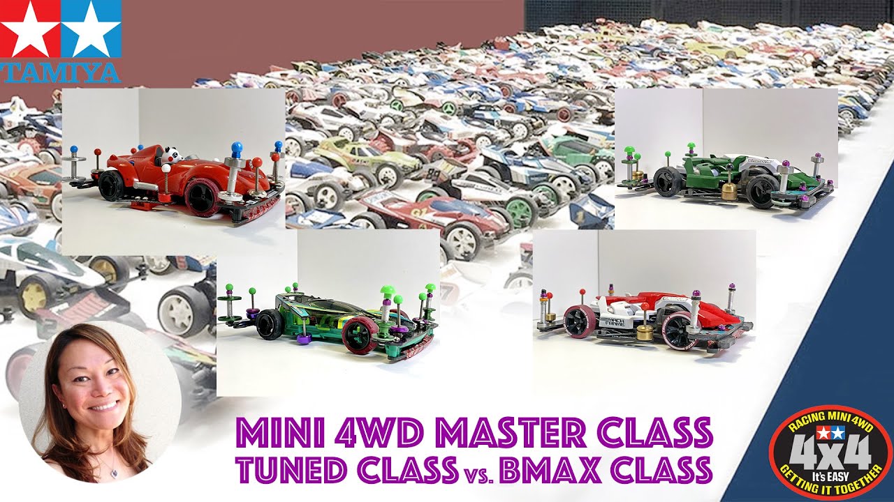 Tamiya Mini 4WD - Master Class: Tuned Class vs. BMAX Class - YouTube