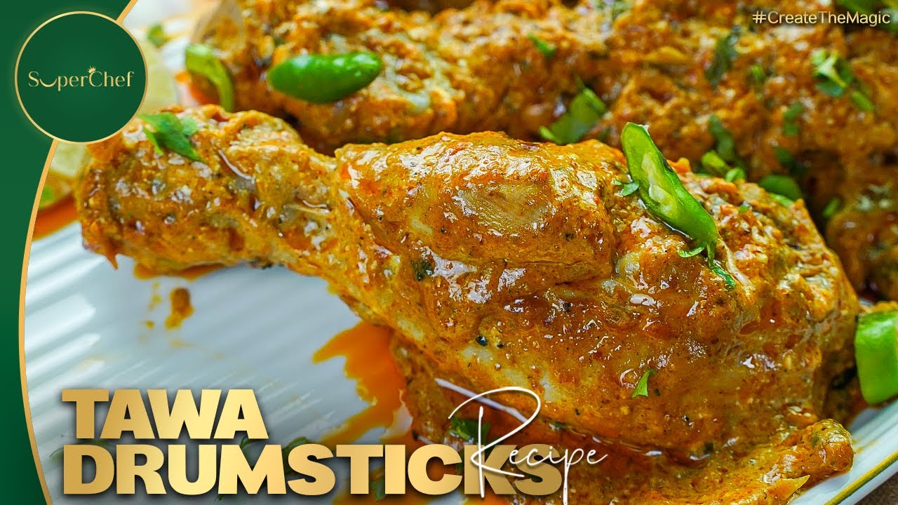 Delicious Tawa Drumsticks Recipe: Quick and Flavorful Tawa Chicken ...