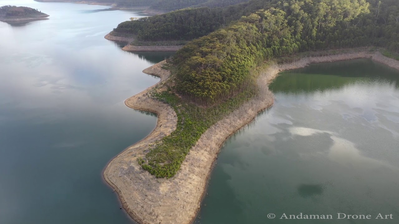 Exploring Thomson Reservoir by Drone - YouTube