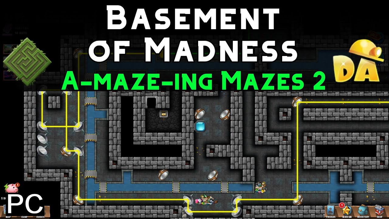 Basement of Madness | A-Maze-Ing Mazes 2 #3 (PC) | Diggy's Adventure ...