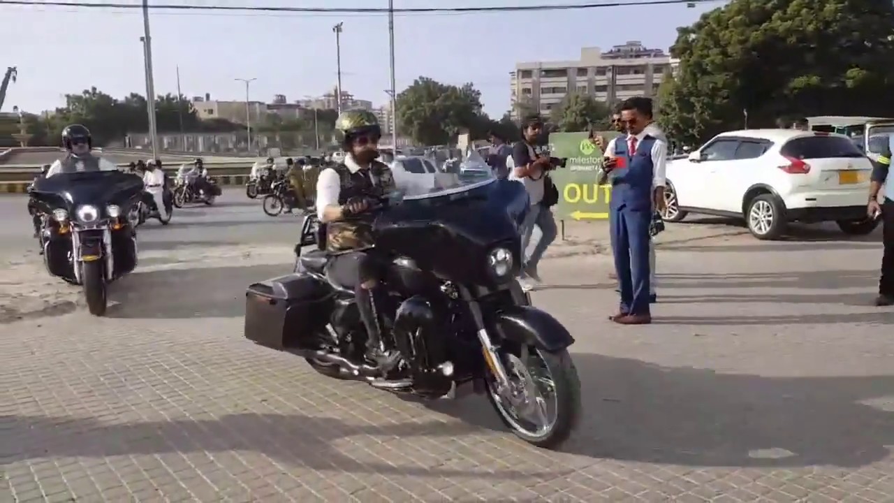 Harley Davidson Motorcycles in Karachi Group 2018 - YouTube