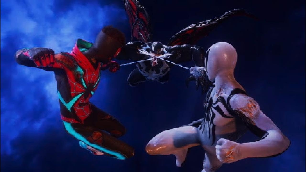 Venom boss fight (Marvel spiderman 2 ) - YouTube