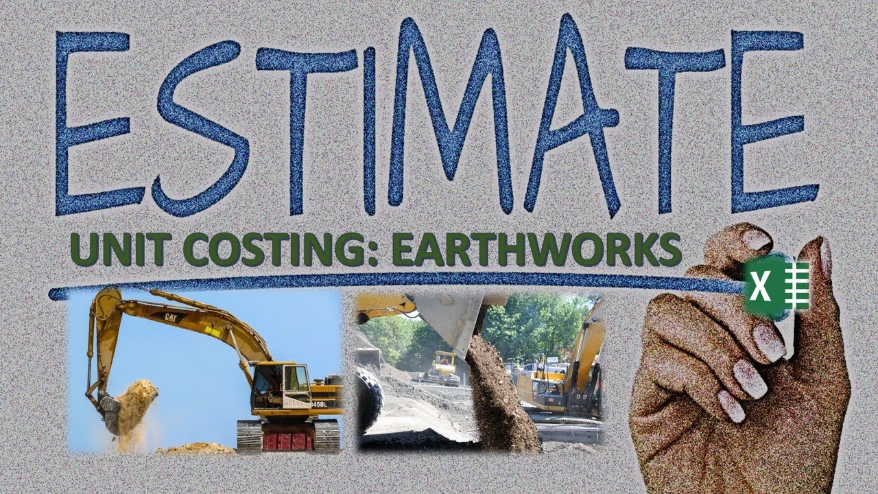 Unit Cost Analysis for Earthworks (Excavation & Backfilling) - YouTube