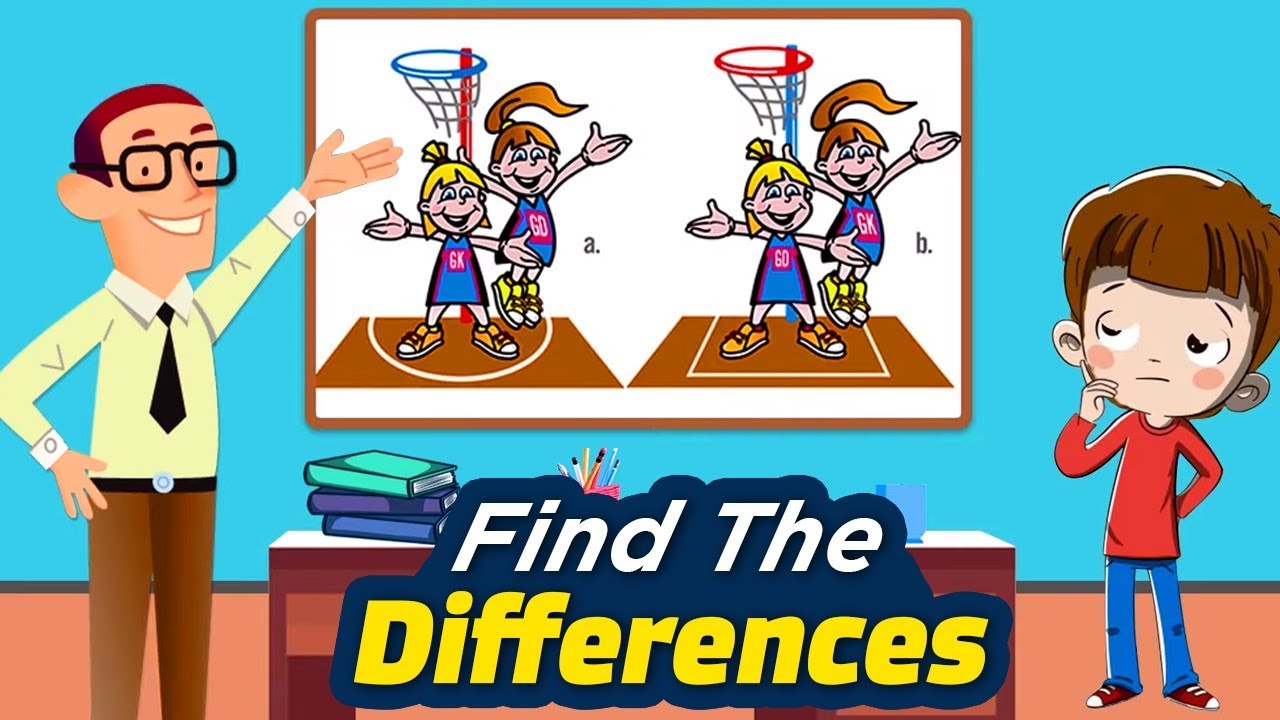 Find The Differences | Best Spot The Difference Puzzles | Fun Puzzles ...