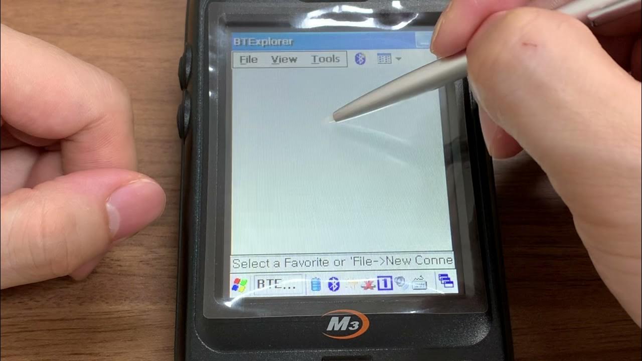 [아람소프트] Bbox6(블랙박스6) M3 OX10 PDA 블루투스 프린터 재연결(우심프린터) bx60200 - YouTube