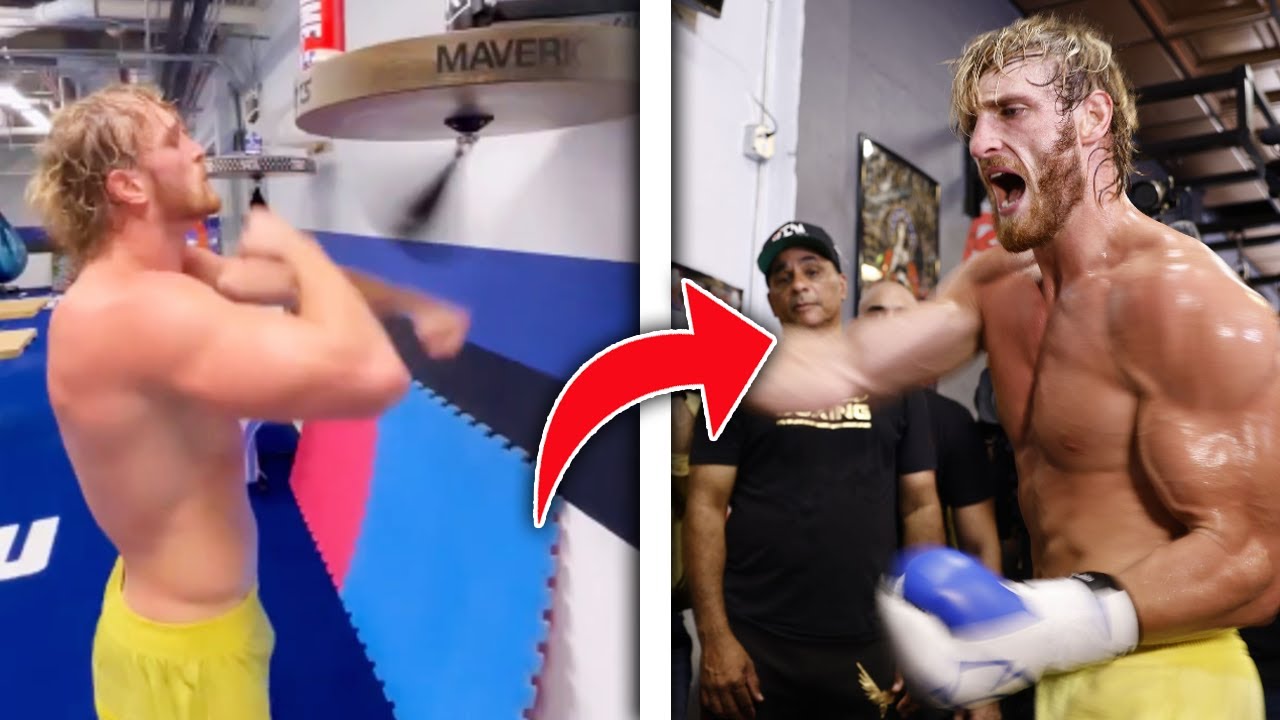 Logan Paul Shows Off Rapid Hand Speed Ahead Of Prime Card - YouTube