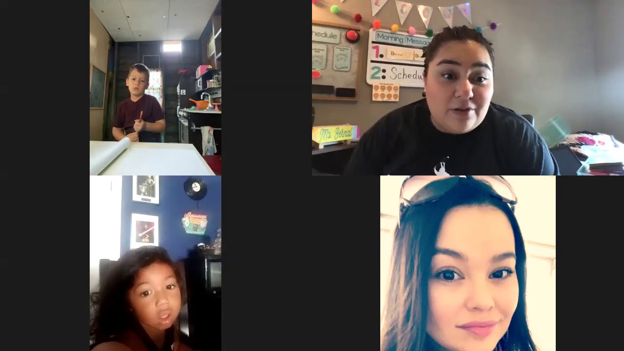 Zoom with Ms. Bernal - Monday Morning Message 8.24.20 - YouTube