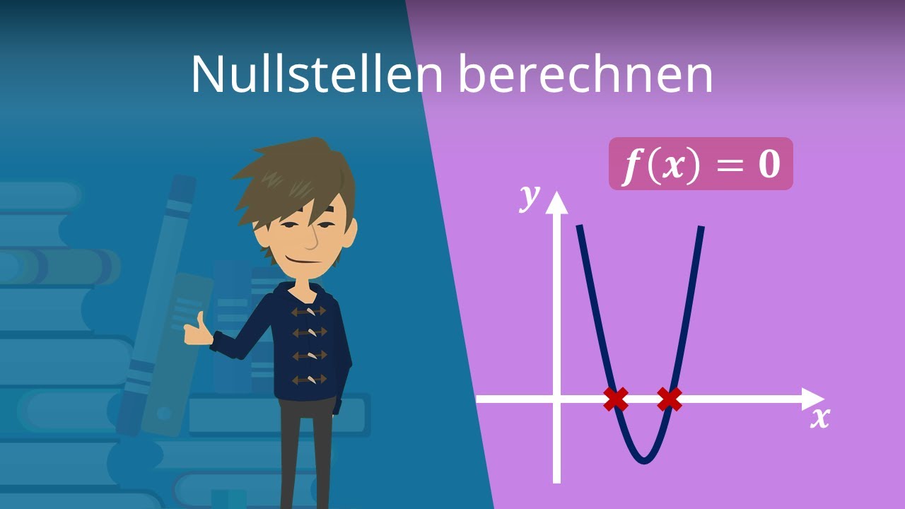 Nullstellen berechnen einfach erklärt - Studyflix - YouTube