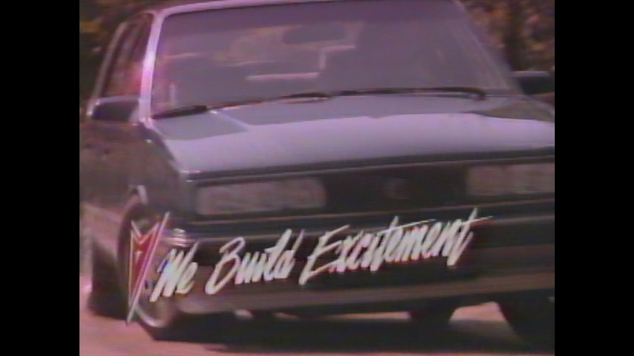Pontiac Bonneville Commercial (1987) | 60 FPS | RIDE PONTIAC RIDE - YouTube