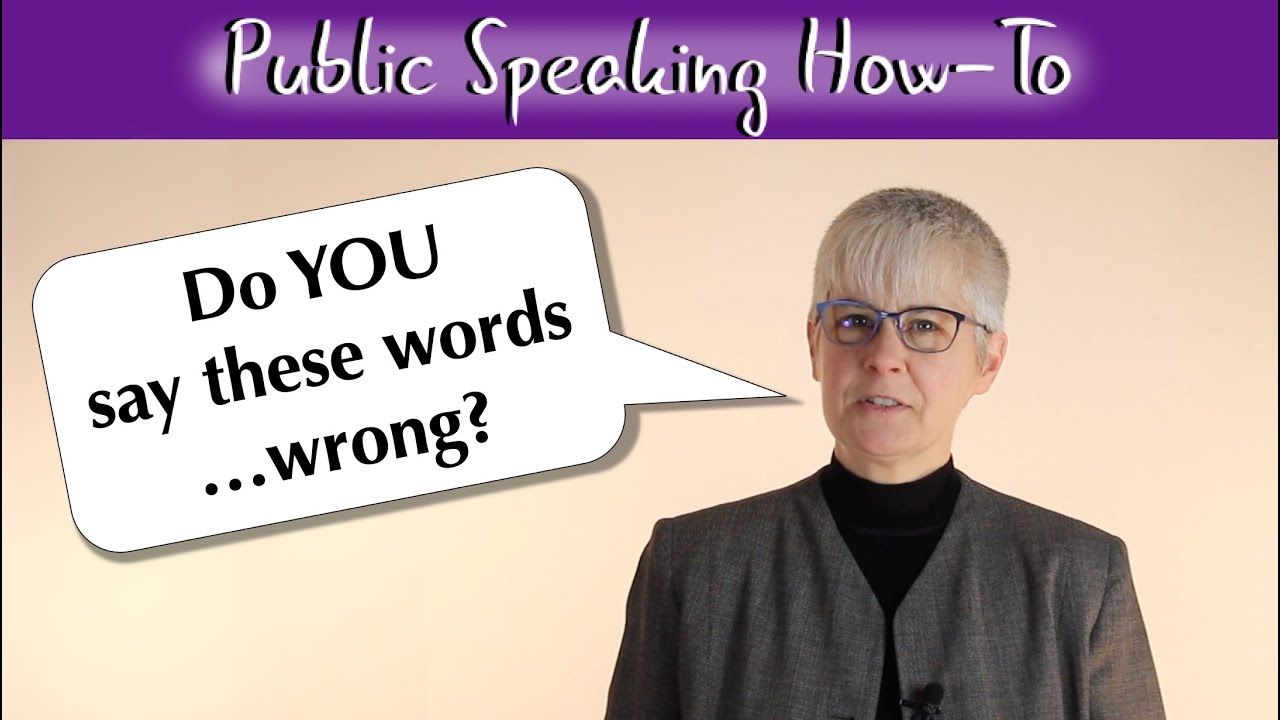 Do you say these words wrong? - YouTube