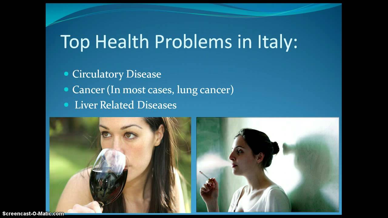 Health in Italy - YouTube