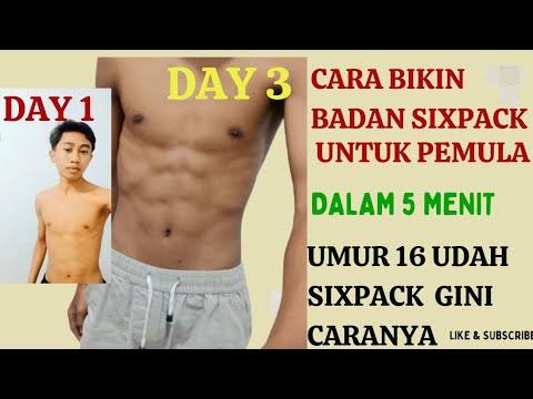 cara paling cepet membentuk badan sixpack - YouTube