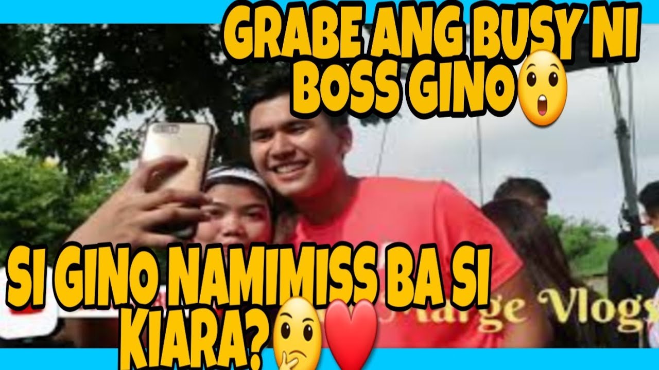 SOBRANG BUSY NI BOSS GINO SA RACE NAMIMISS KAYA NIYA SI KIARA?😕 - YouTube