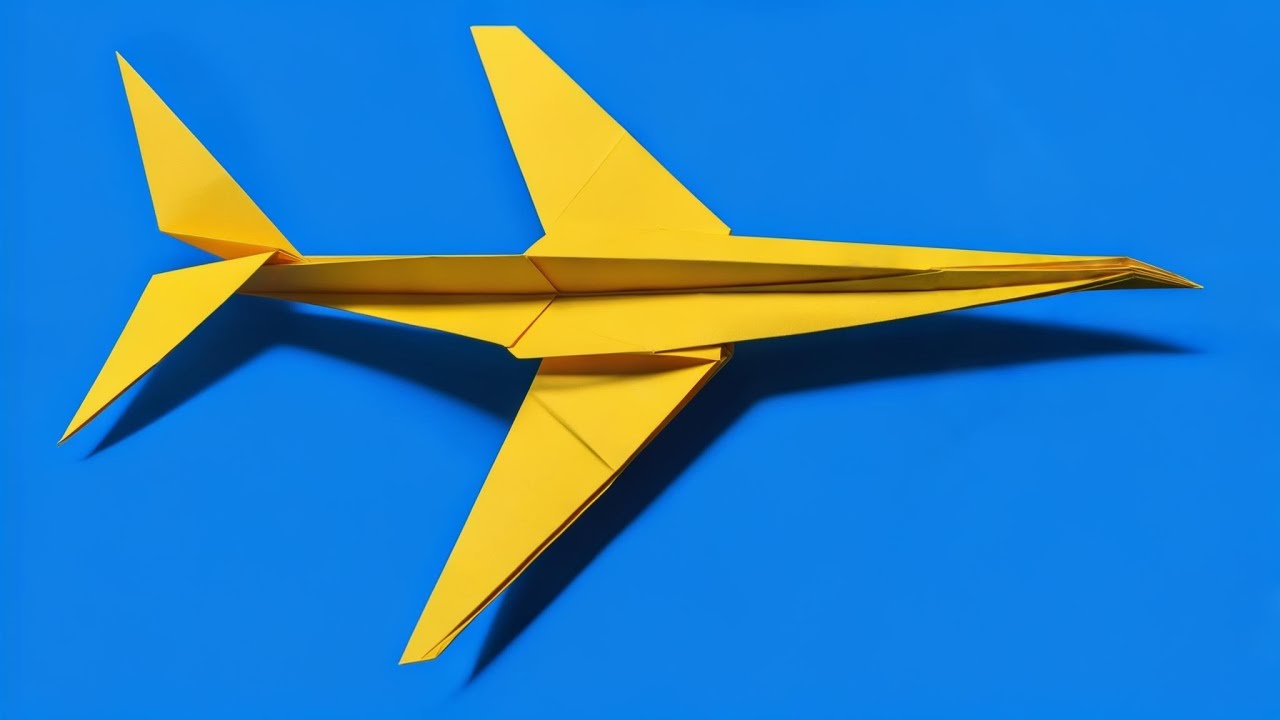 PRO Origami Designer Reveals the Secret to PERFECT Paper Jets - YouTube