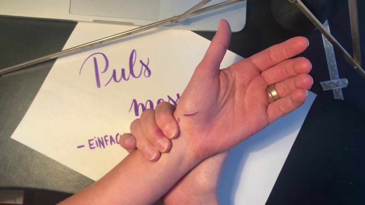 Einfach Puls messen :-) - YouTube