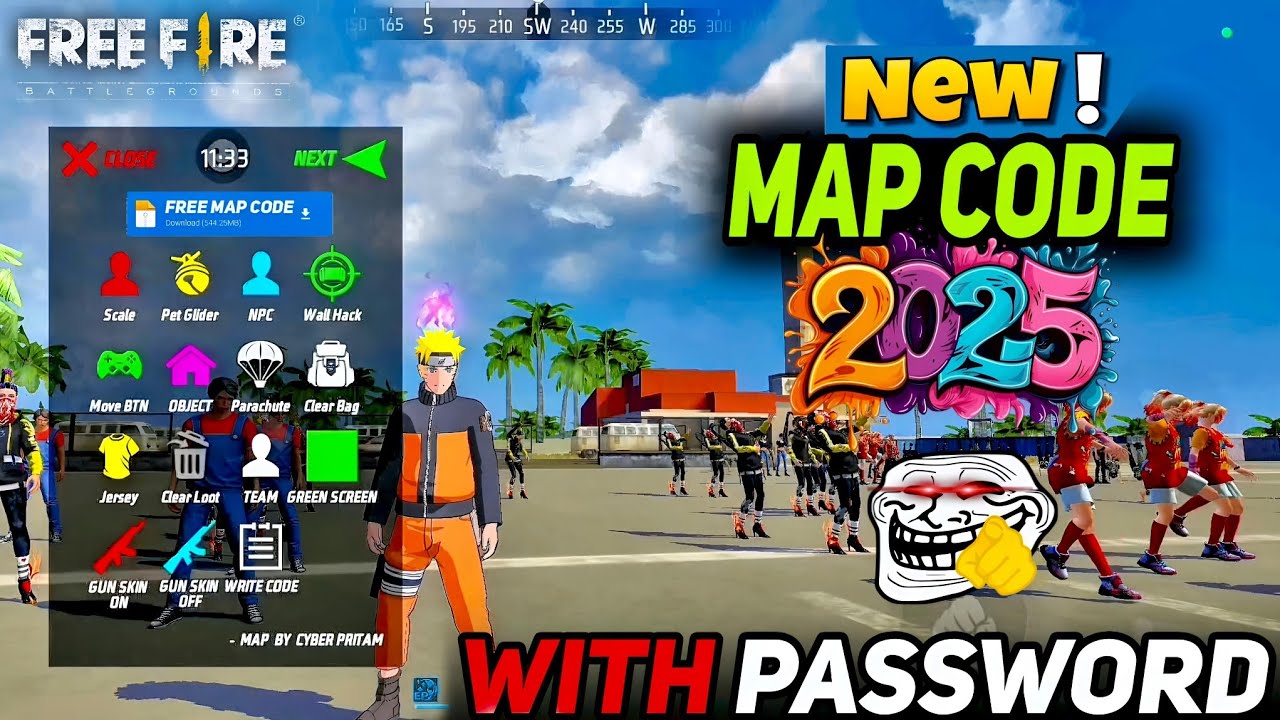 Free Fire Craftland Map Code Hack: ये कोड बदल देगा आपका गेम or Life ! - YouTube