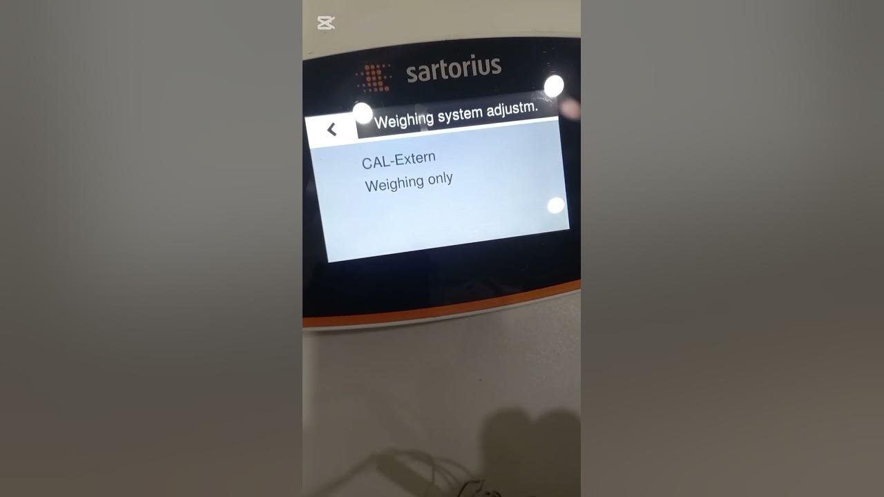 Calibration of sartorius MA37-1 Moisture Analyzer - YouTube