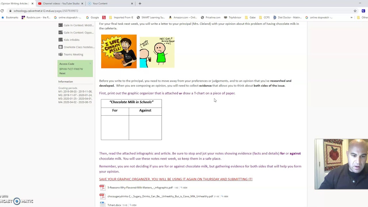 Mr Peer Week 5 ELA - YouTube