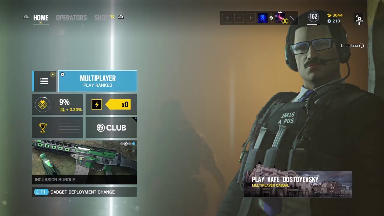 Rainbow 6 operation phantom Sight new operator gameplay - YouTube