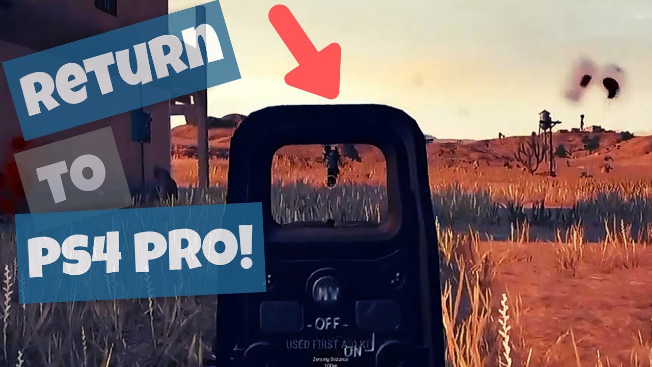 PUBG The Return to PS4 Pro - YouTube