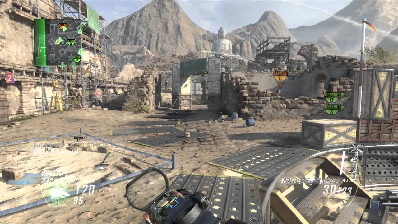 COD Black Ops 2 Dig (48-9) SMG Gameplay Multiplayer 1080p ShinDeon Z ...