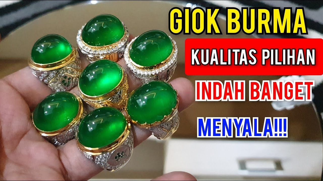 Giok burma kualitas super ️barang pilihan semua‼️ - YouTube