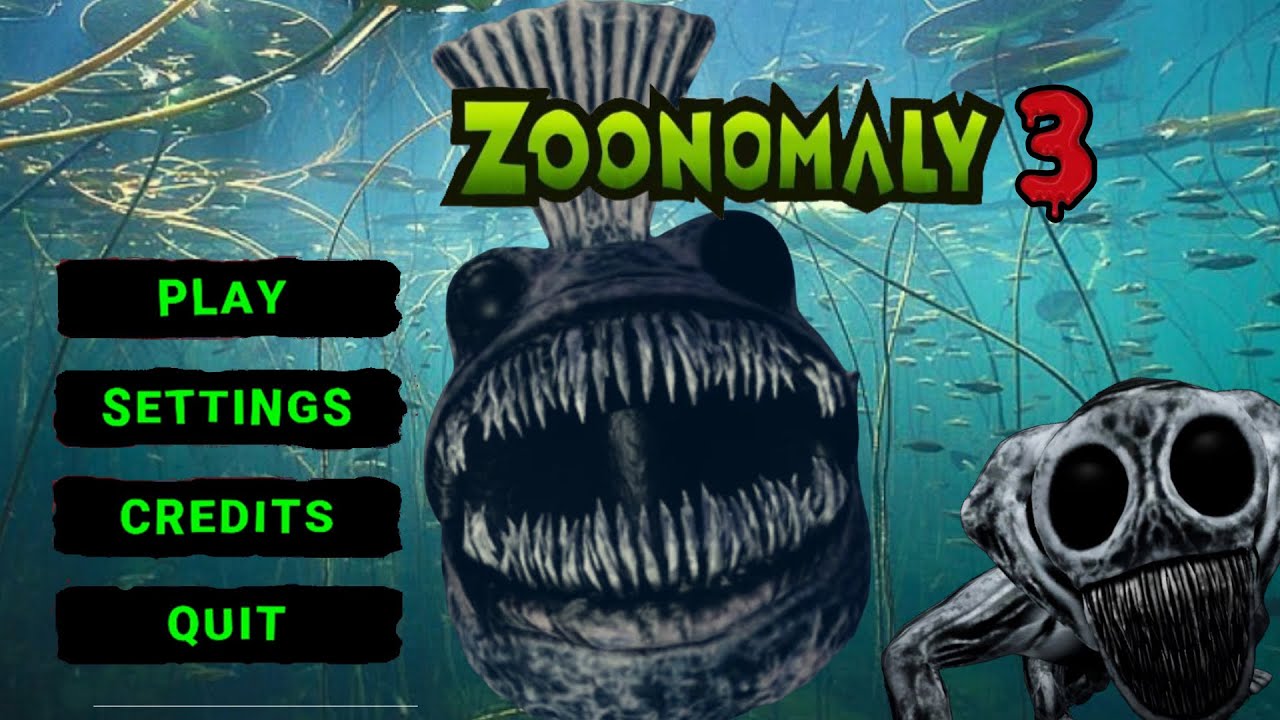 Zoonomaly horror game: MONSTER UNDER WATER fish monster (chapter 13 ...