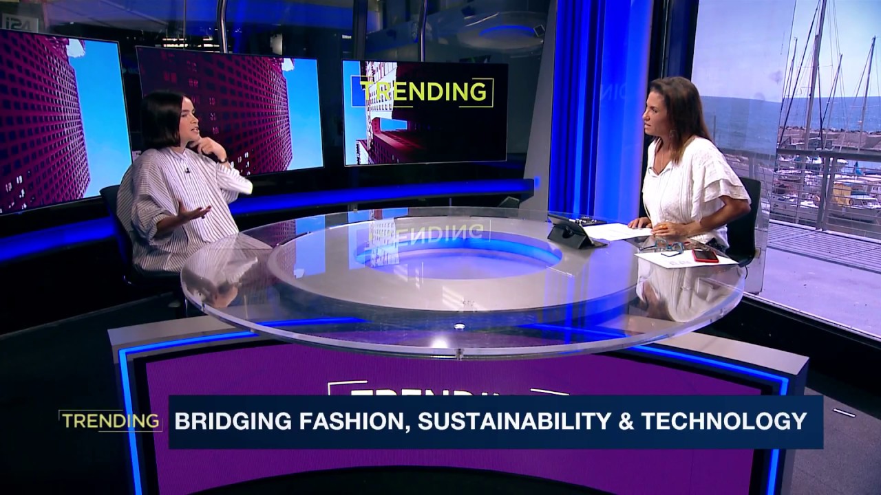 TRENDING show on i24 NEWS: Emily Frances with Miroslava Duma - YouTube