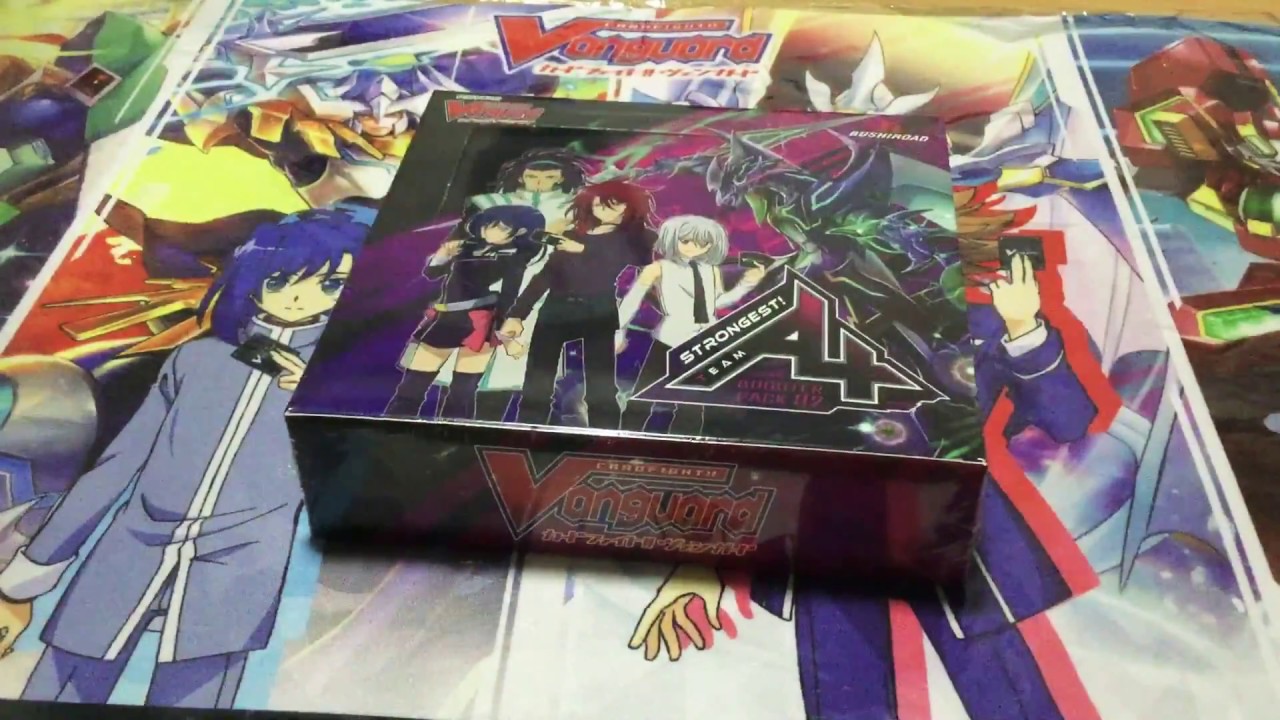 Cardfight Vanguard English Booster Box opening: Strongest! Team AL4 ...