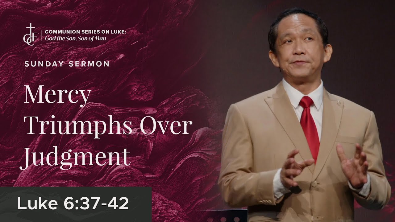 Sunday Sermon • Luke 6:37-42 • Mercy Triumphs Over Judgment - YouTube