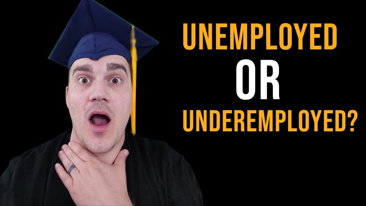 Unemployed or Underemployed? Here's what to do... - YouTube