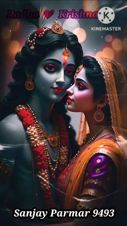 Radha Krishna short video...!!🥀💖😍.@Sanjay_Parmar_9493 #love - YouTube