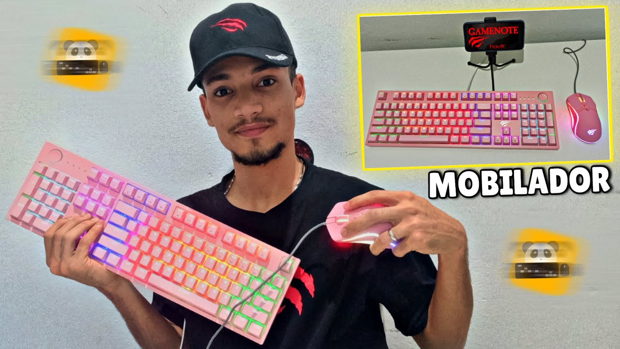 O MELHOR KIT MOBILADOR GAMER !!! Teclado KB871L e Mouse MS1026 | HAVIT ...
