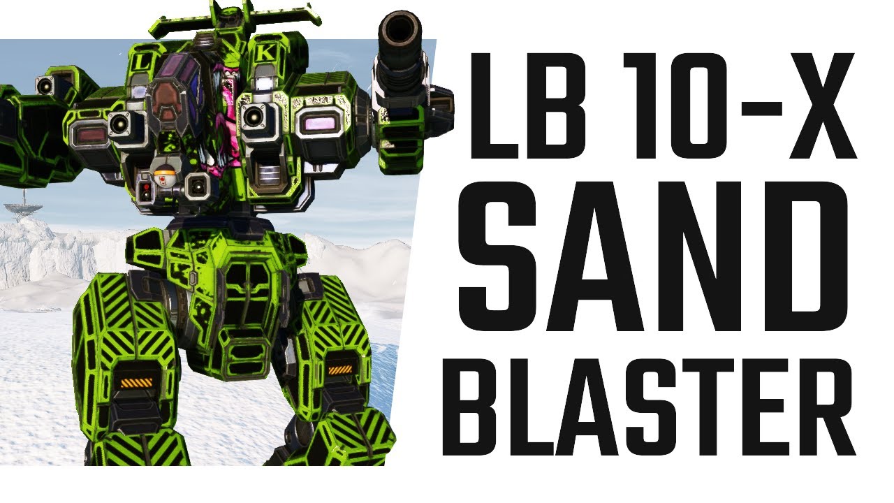 The LB10-X Sandblaster Rifleman Legend Killer - Mechwarrior Online The ...