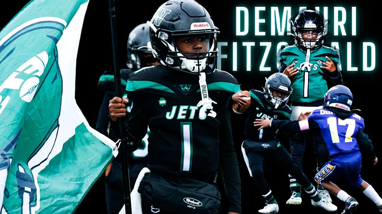 This 5th Grade Dual Threat QB DeMauri Fitzgerald Makes MAGIC😳! Warren ...