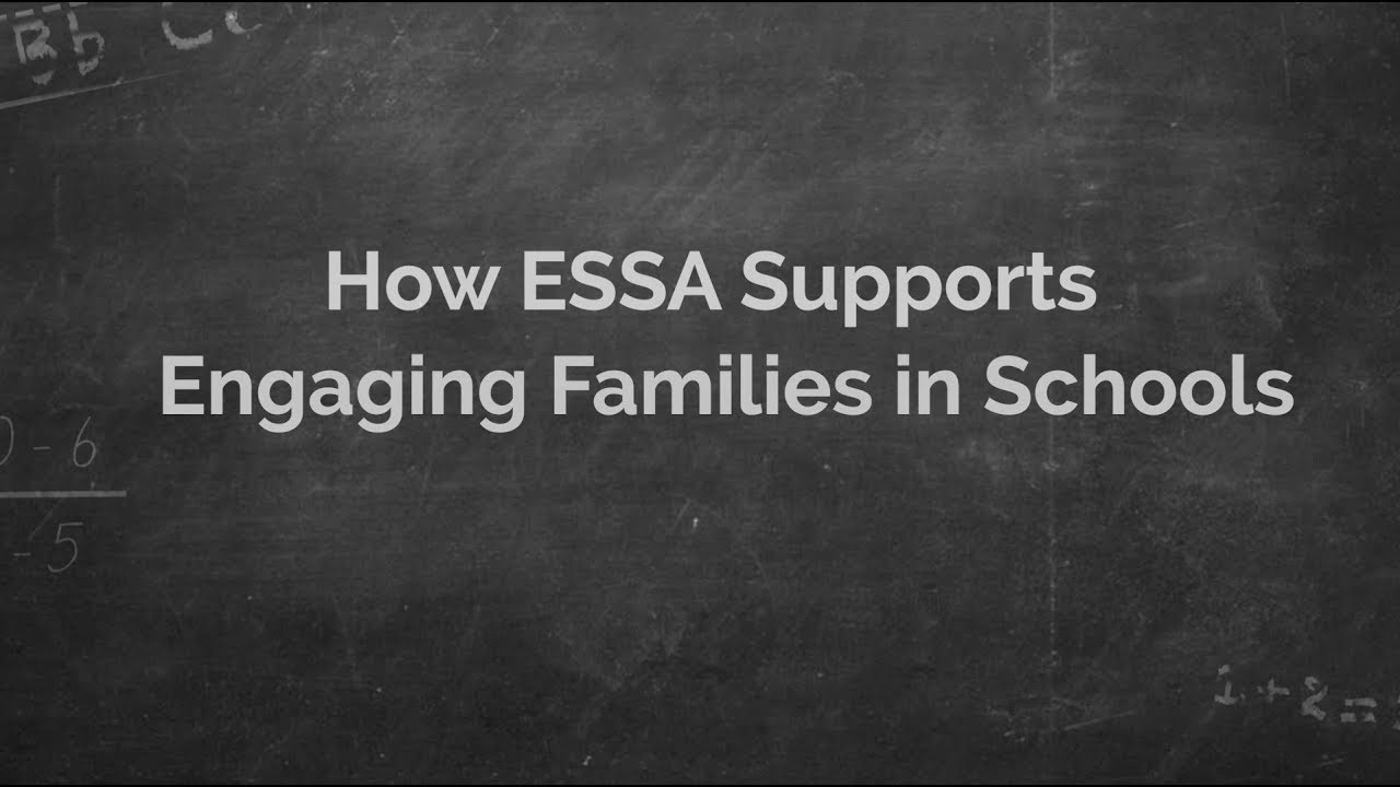 The 74 Explains: How ESSA Supports Engaging Families in Schools - YouTube