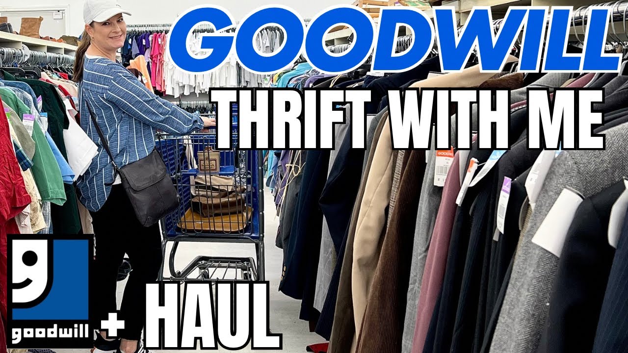 Thrift Store Shopping • Thrifting Home Decor at Goodwill! Thrift Store ...